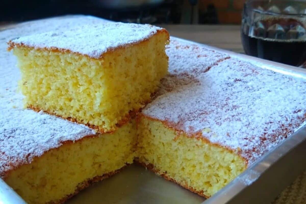 Bolo Fofíssimo sem Farinha e Sem Óleo em Minutos